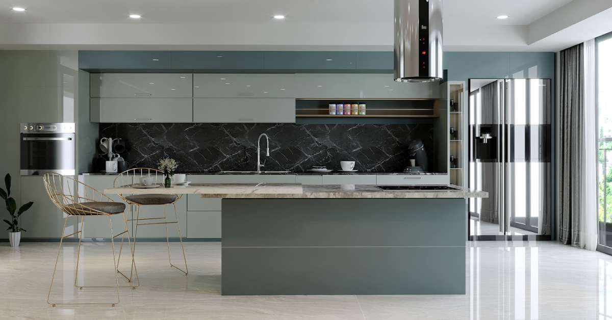 Island Kitchen Layout